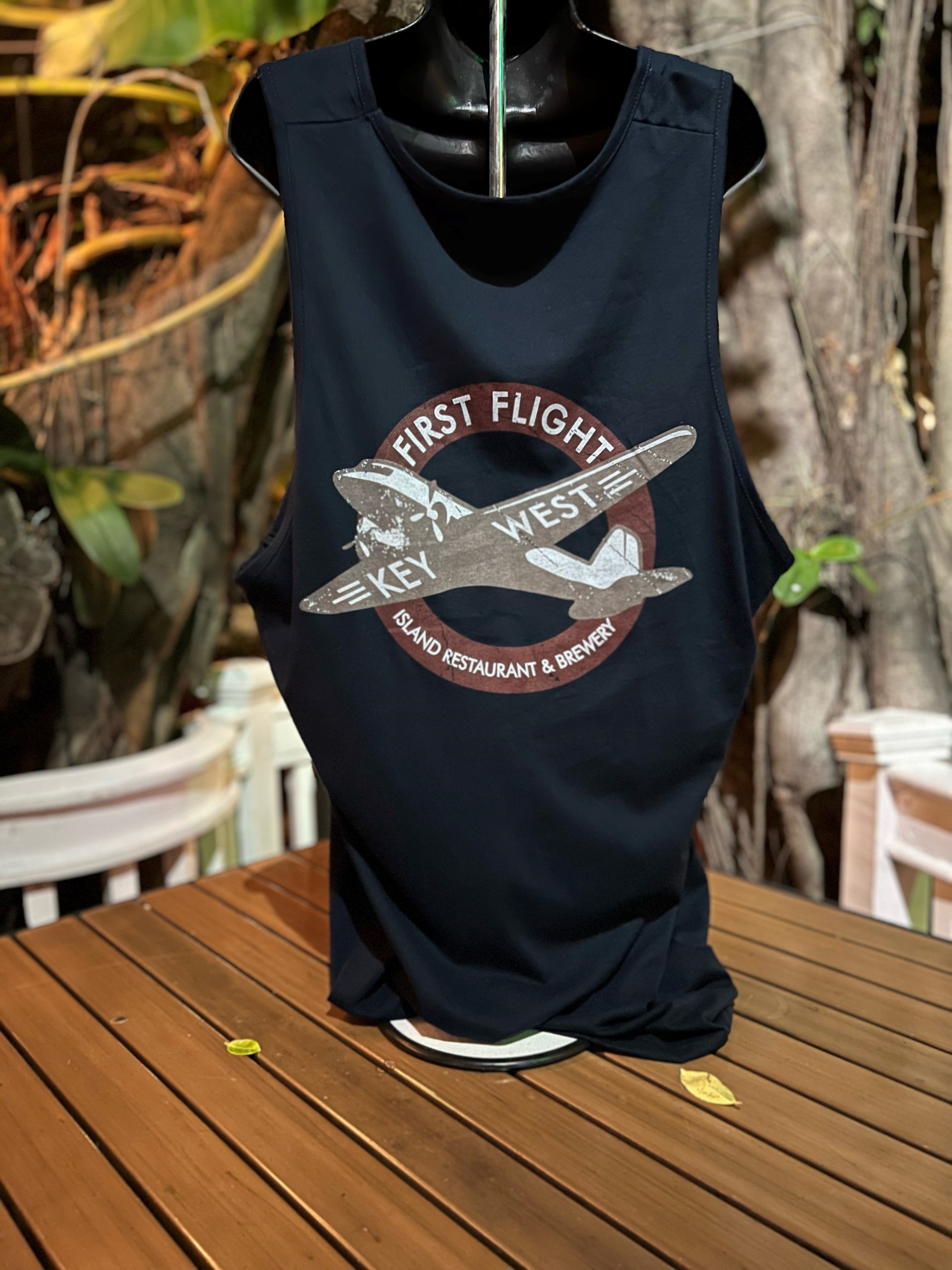 Men's Blue Tank Top – First Flight Key West